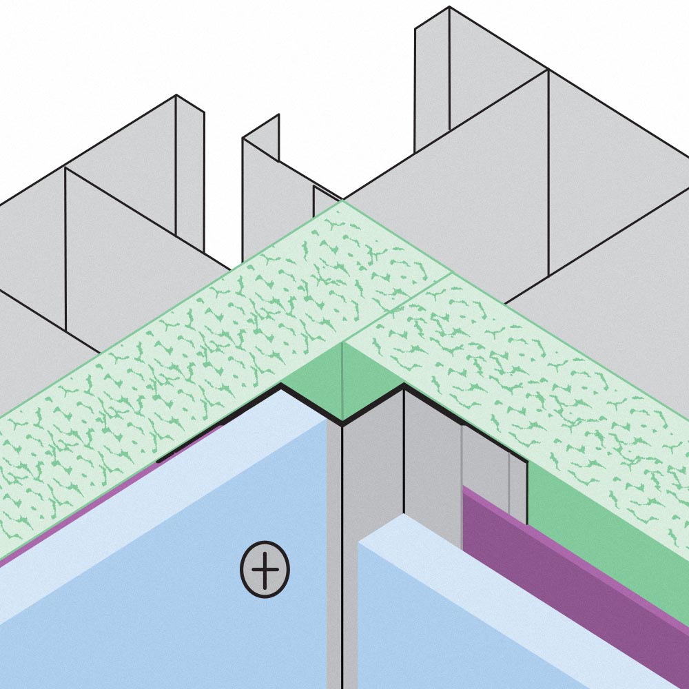 Stockton Products: IC-FCP: Inside Corner for Fiber Cement Panel