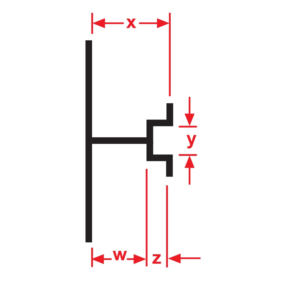 Stockton Products: PCS 75-25/25: Plaster Channel Screed 75-25/25