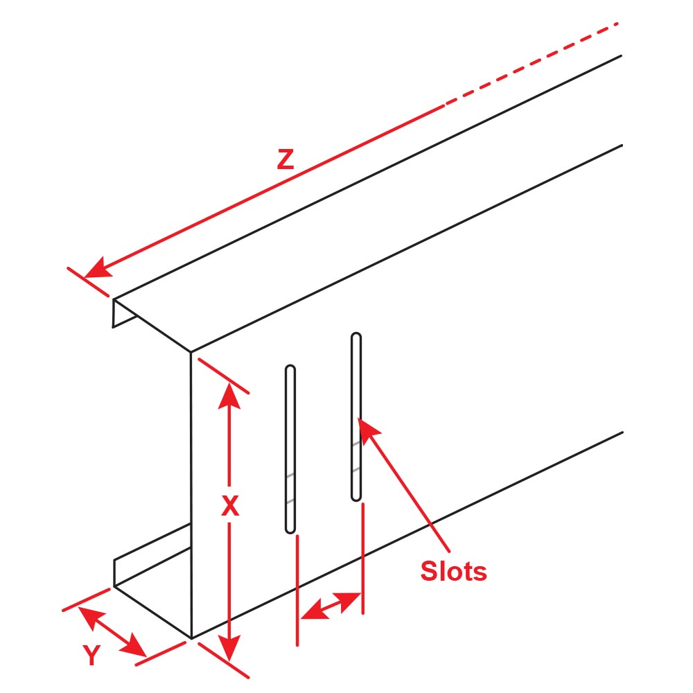 Stockton Products: STS: Slotted Stud Sticker